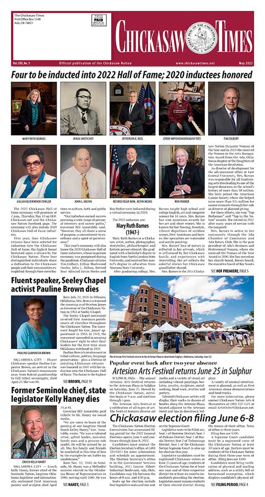 Archived E-Editions | Chickasaw Times